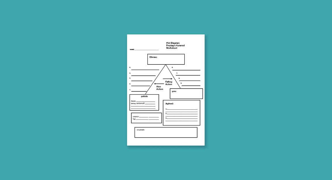 Download : Freytag Pyramid Worksheet | Writing
